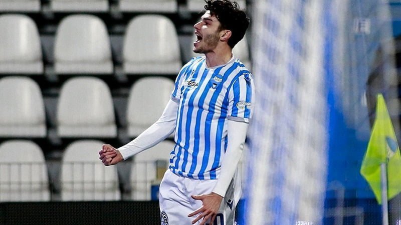 Eurogoal per Jacopo Da Riva nella "manita" della sua Spal contro la ...