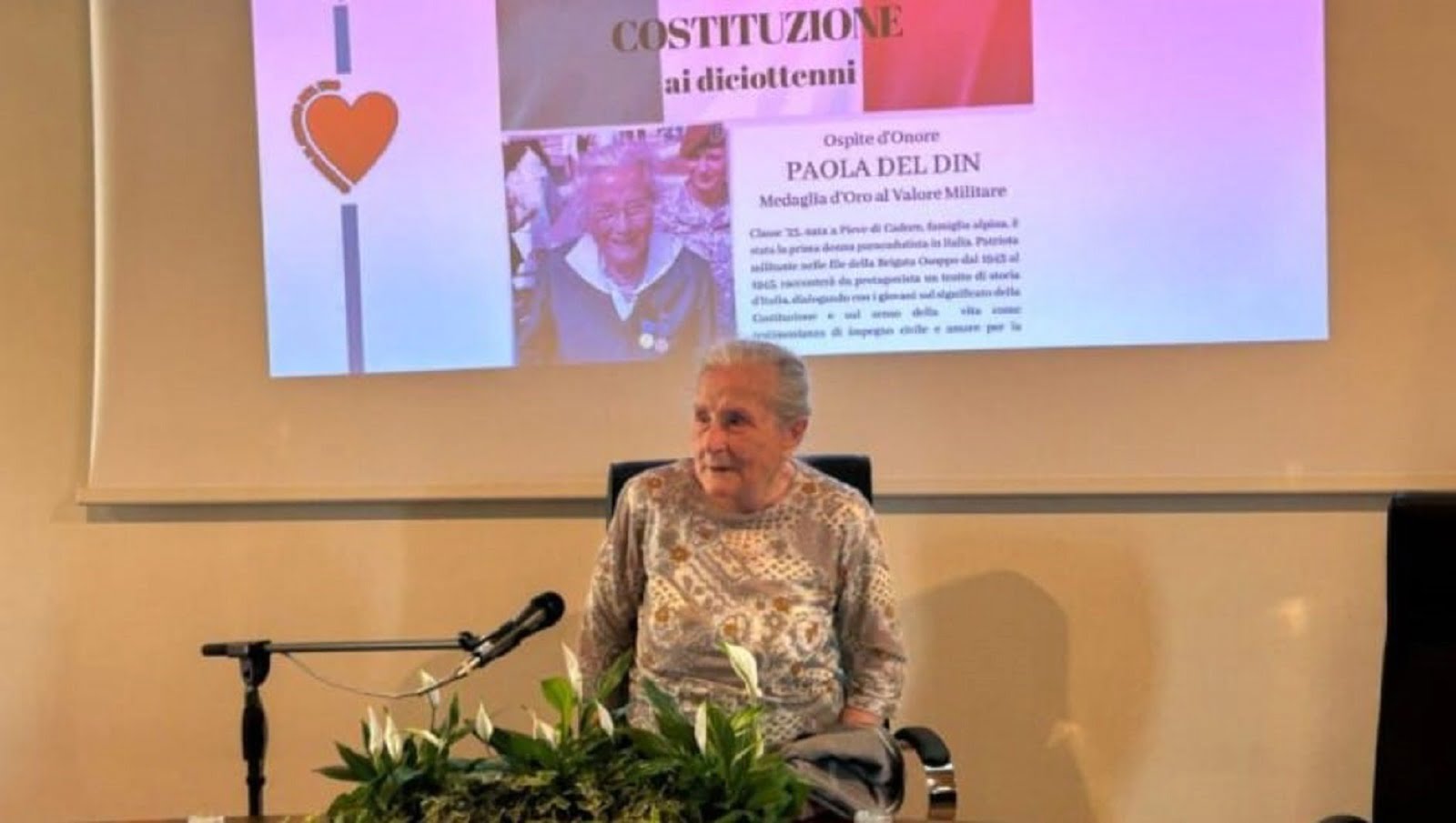 Cent'anni di storia: oggi compleanno speciale per Paola Del Din, prima ...