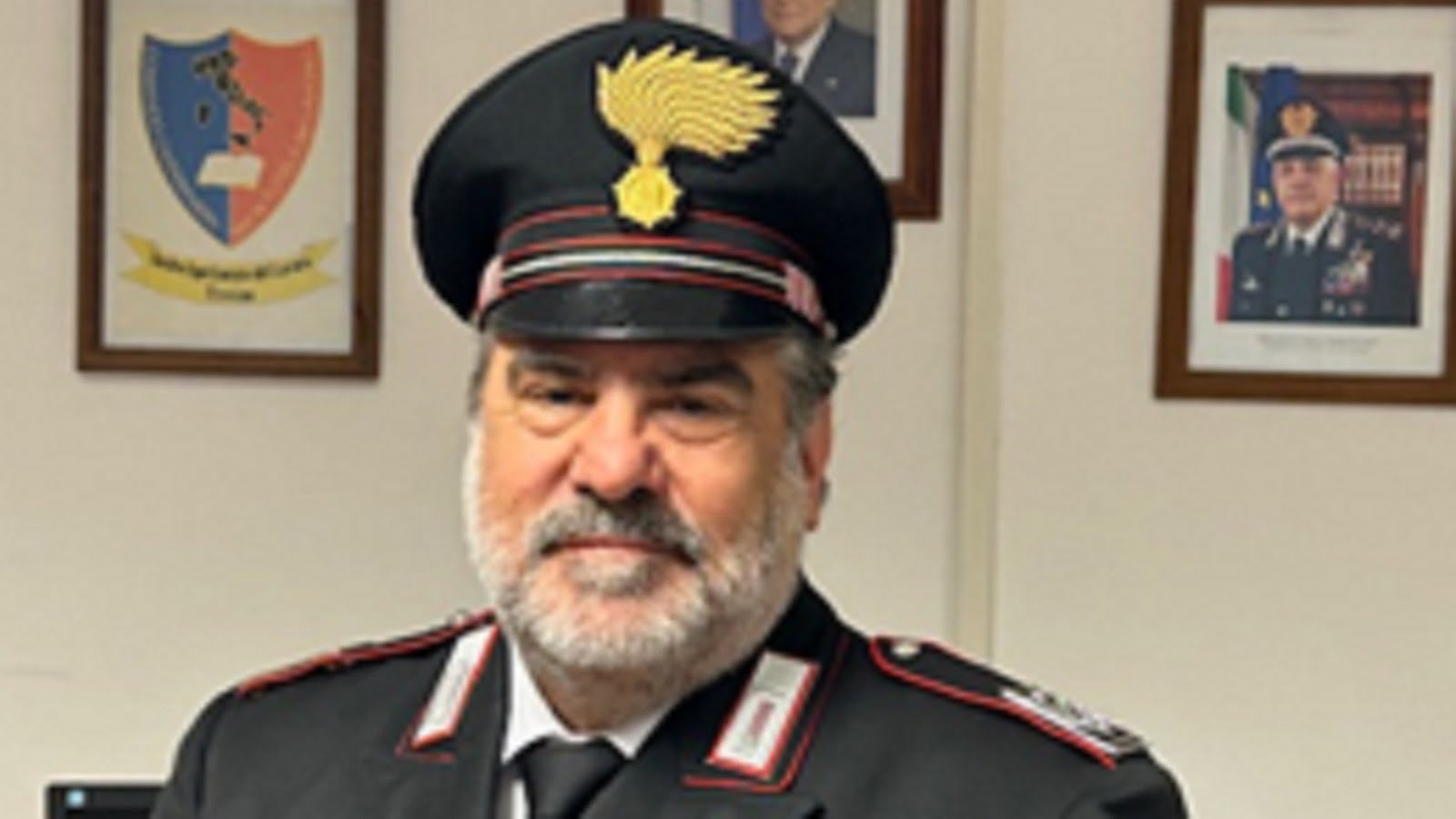 Il Brigadiere capo qualifica speciale dei Carabinieri Giuliano Bozzo si ...