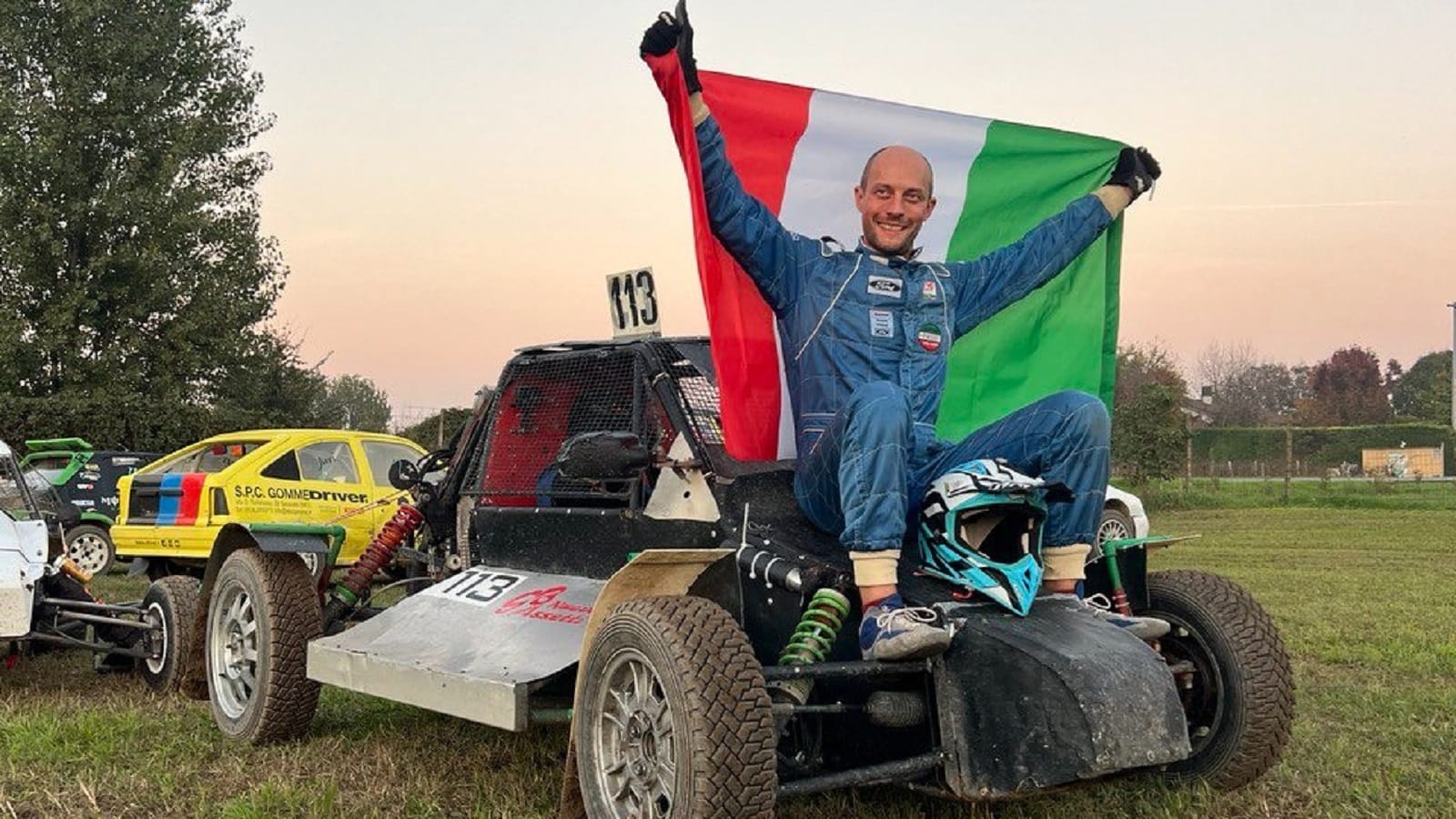 Samuel Saccon sulla vetta più alta: è campione italiano di Autocross