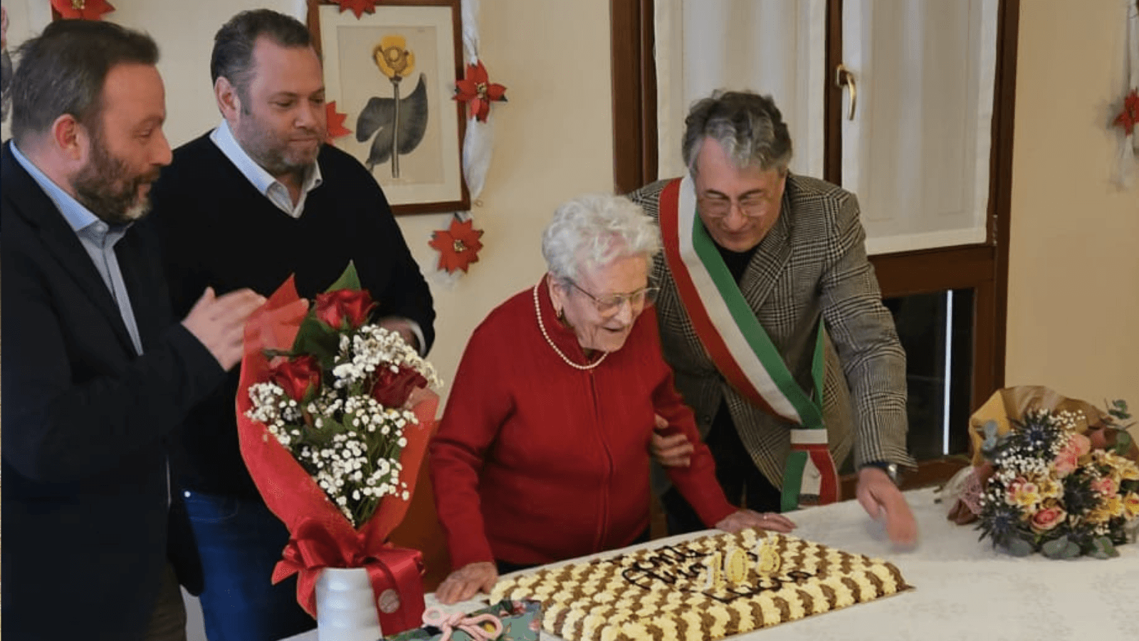 Festa in Casa di riposo per i 103 anni di Lucia "Natalina" Merlo: "Qui ...